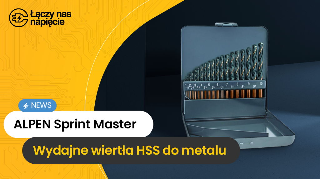 Zestaw wierteł HSS ALPEN Sprint Master – precyzyjne wiercenie w metalu