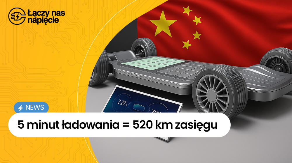 Rewolucja w ładowaniu - 520 km zasięgu w 5 minut dzięki nowym bateriom