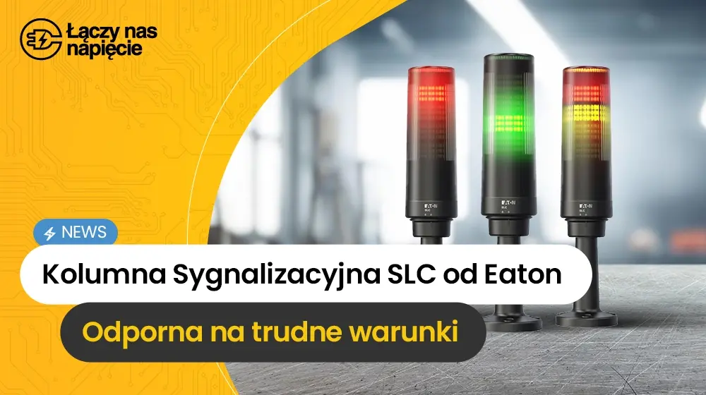 Kompaktowa kolumna sygnalizacyjna SLC od Eaton